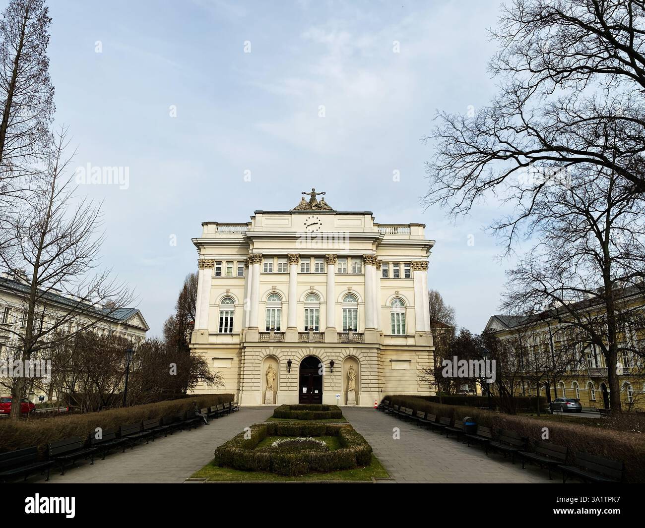 Warsaw, Poland - March 09, 2025: University of Warsaw Main Campus ...