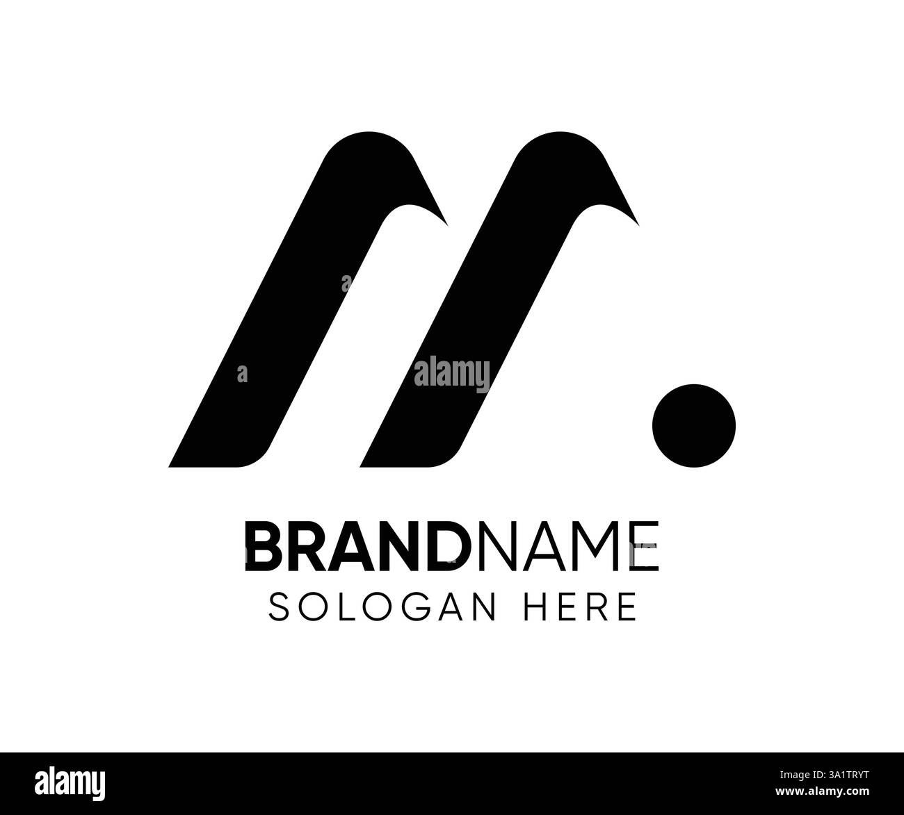 Creative M logo design vector template . M logo design Stock Vector ...