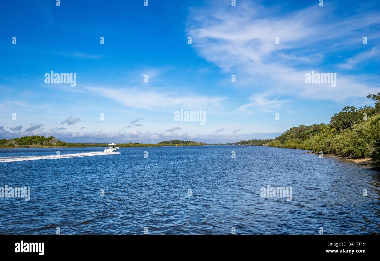 Matanzas River from Washington Oaks Gardens State Park in Palm Coast ...