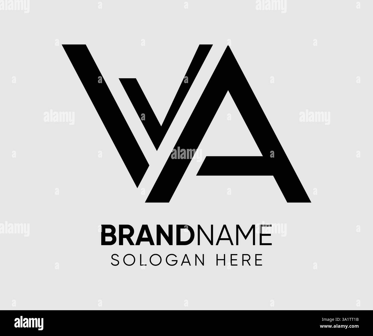 V A logo design vector template Stock Vector Image & Art - Alamy