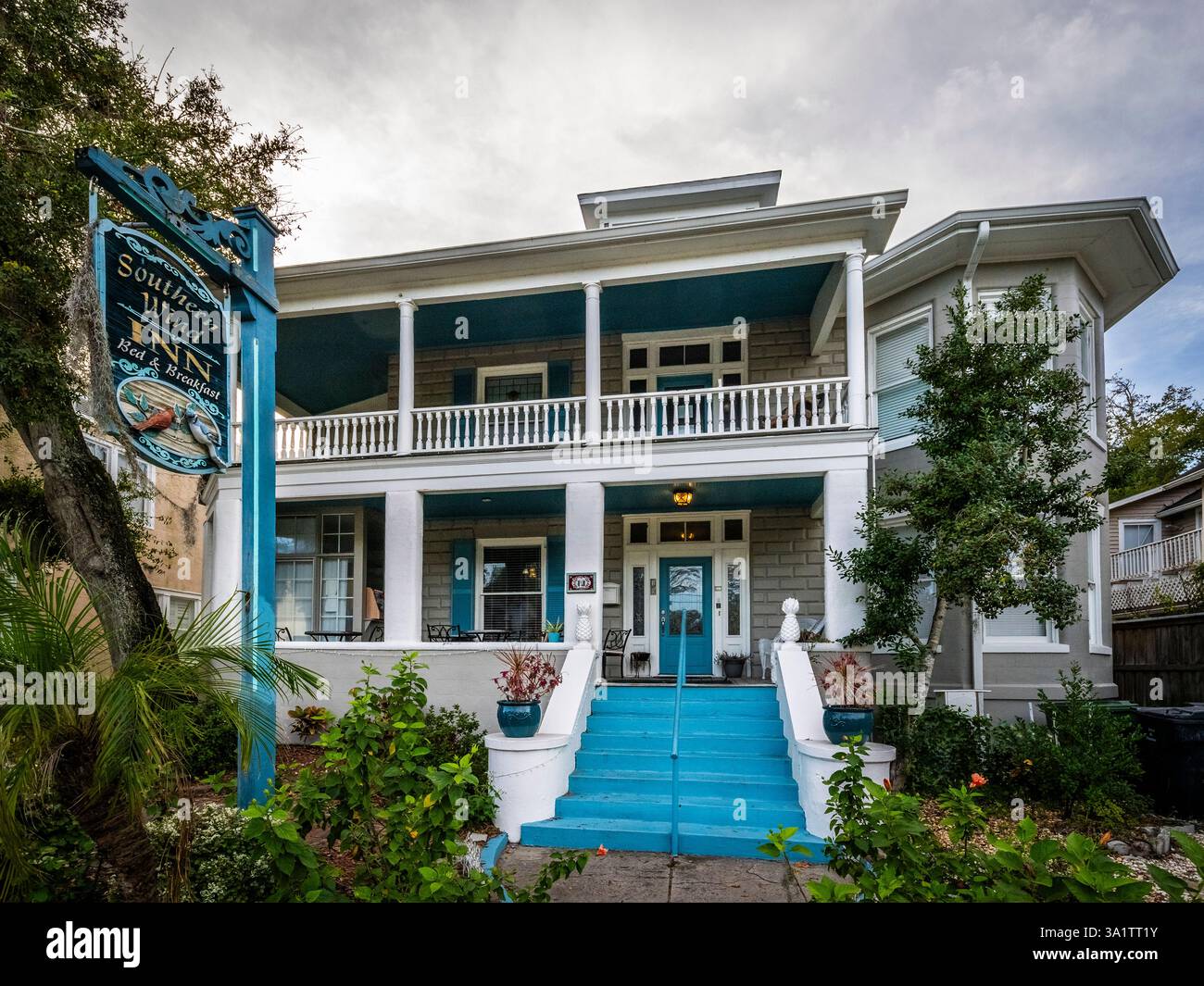 Southern Wind Inn Bed & Breakfast in the historic old town area of St ...