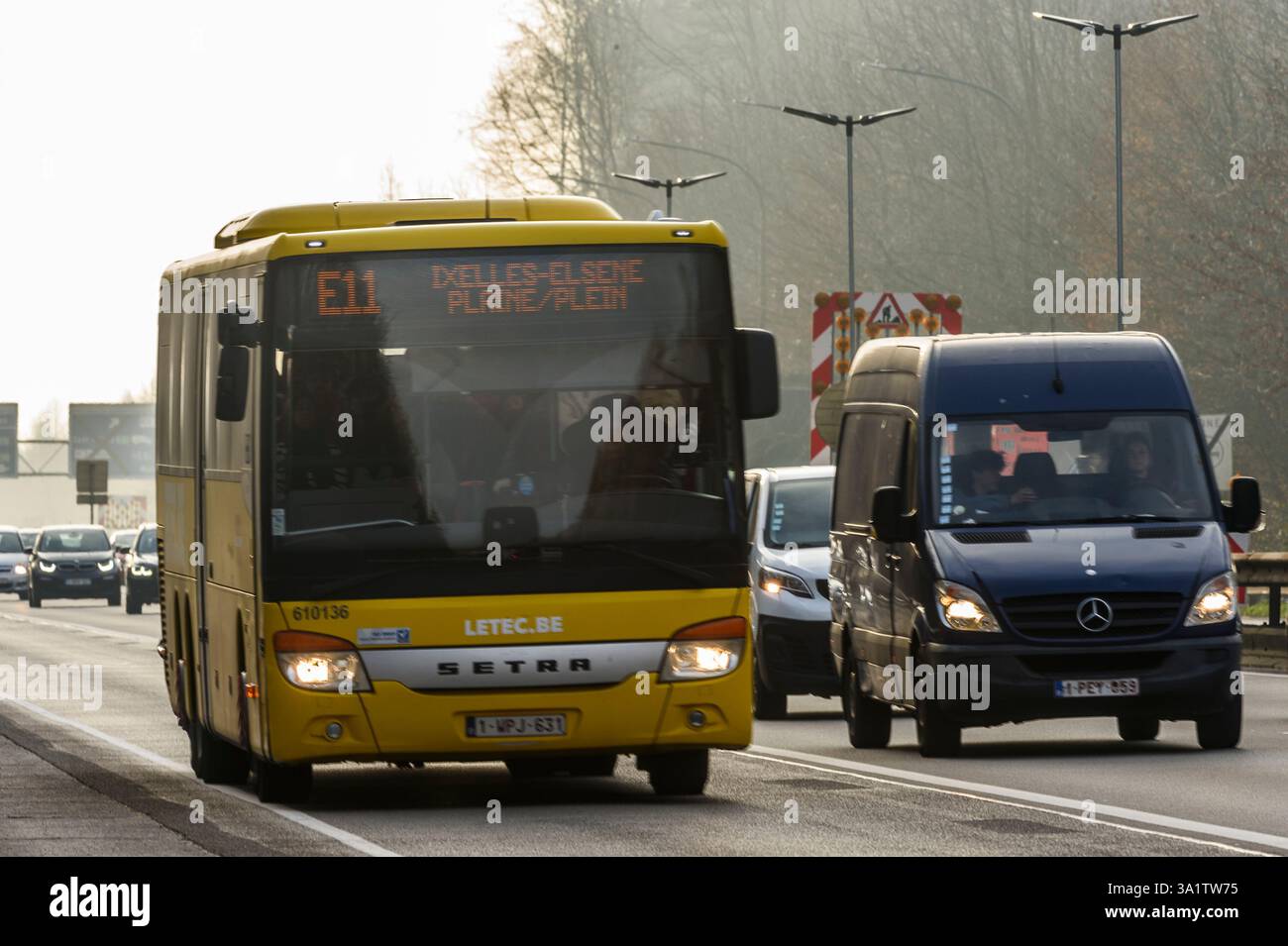 Piste cyclable bus hi-res stock photography and images - Alamy