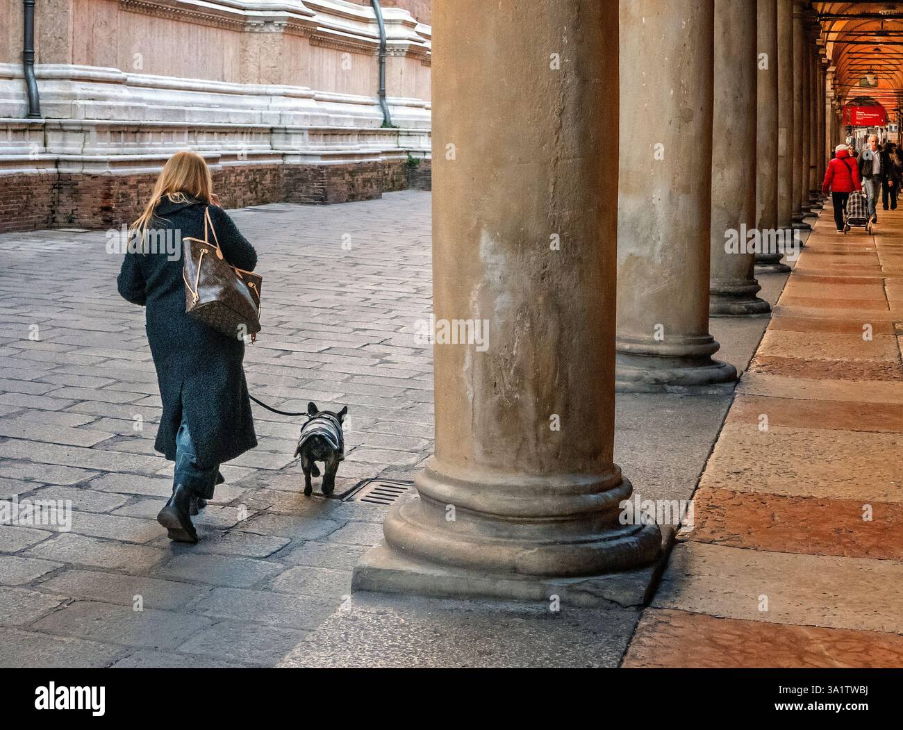 Historic porticos in bologna hi-res stock photography and images - Alamy
