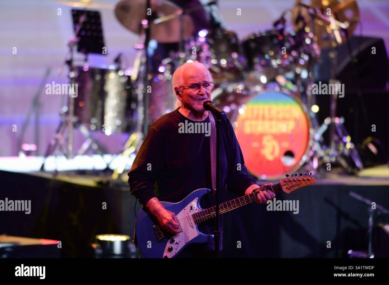 Fort Lauderdale, USA. 09th Mar, 2025. David Freiberg performs with ...