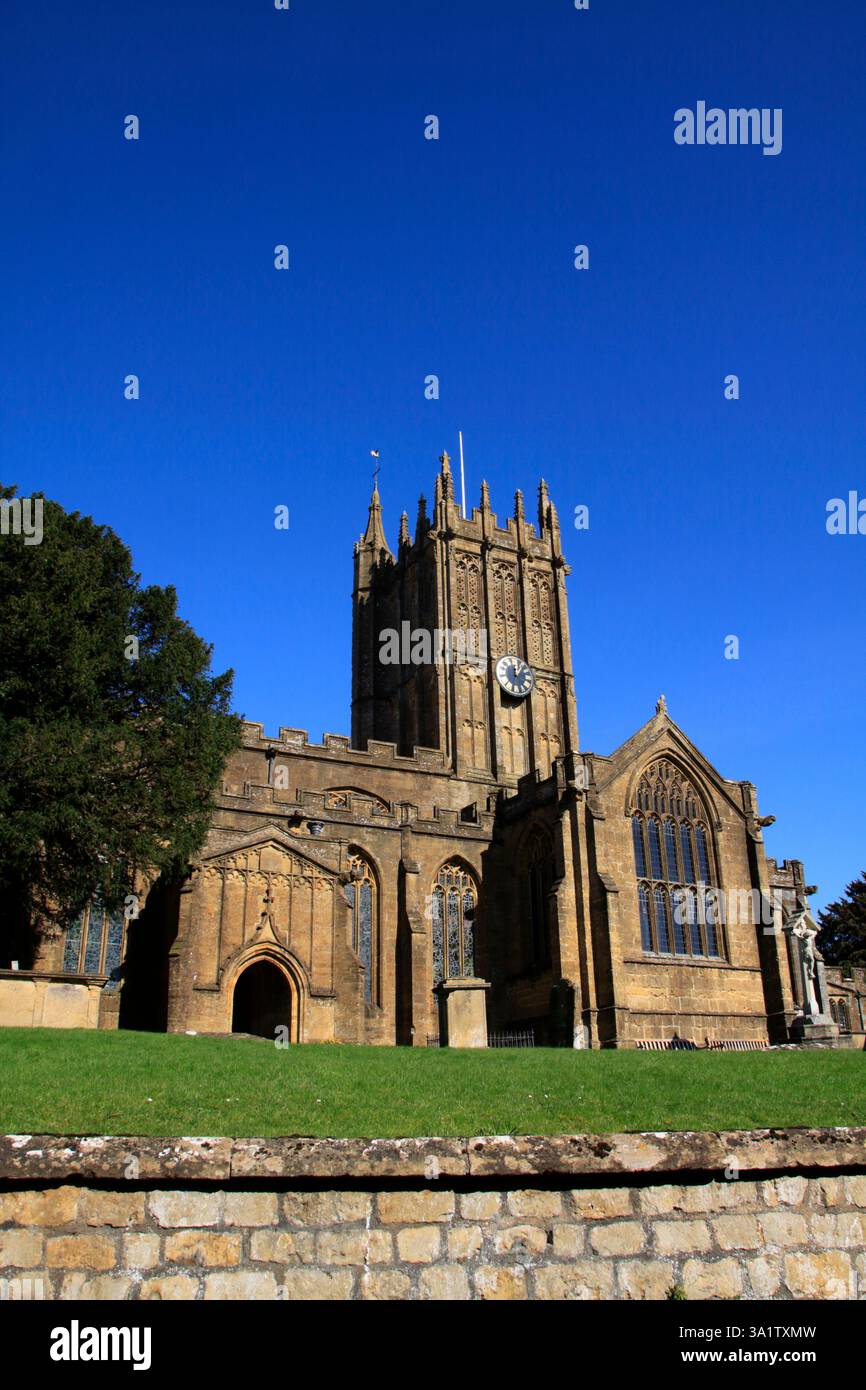 St Mary's Church Ilminster Somerset England uk Stock Photo - Alamy