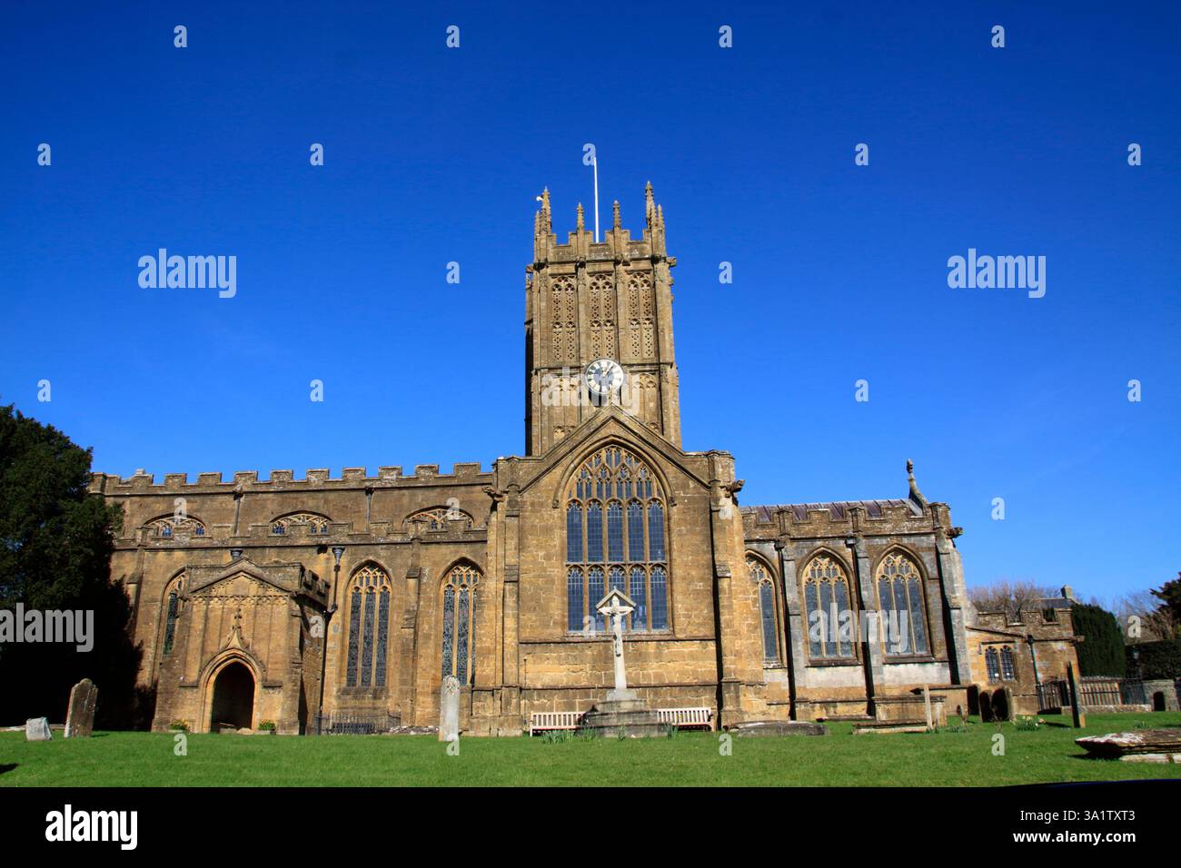 St Mary's Church Ilminster Somerset England uk Stock Photo - Alamy
