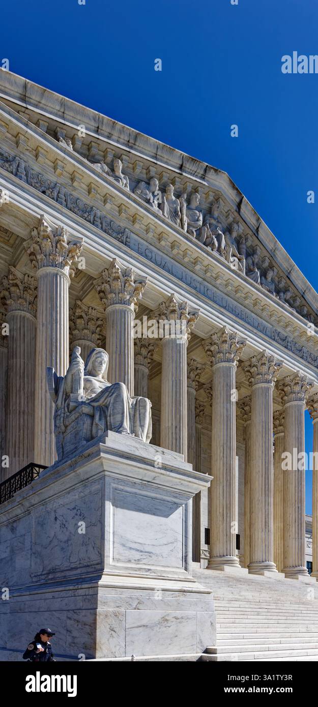 Contemplation of Justice statue, by James Earle Fraser, who called the ...