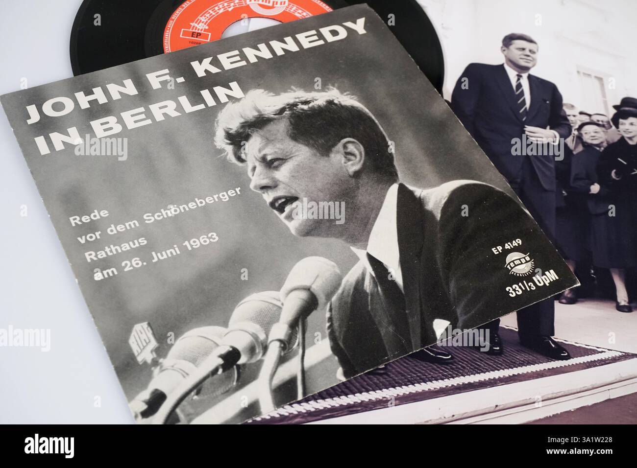 HAMBURG, GERMANY, June 22 - 2024: John F. Kennedy Visit to Berlin, June ...