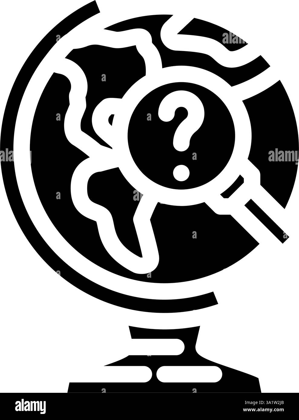 discovery ship geographical discoveries glyph icon vector illustration ...