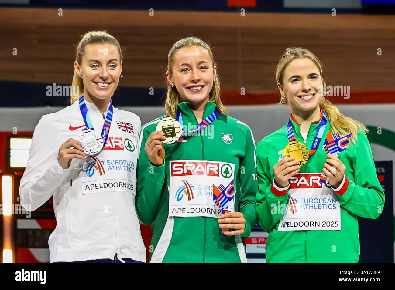Apeldoorn, Netherlands, March 9th 2025: Silver medalist, Melissa ...