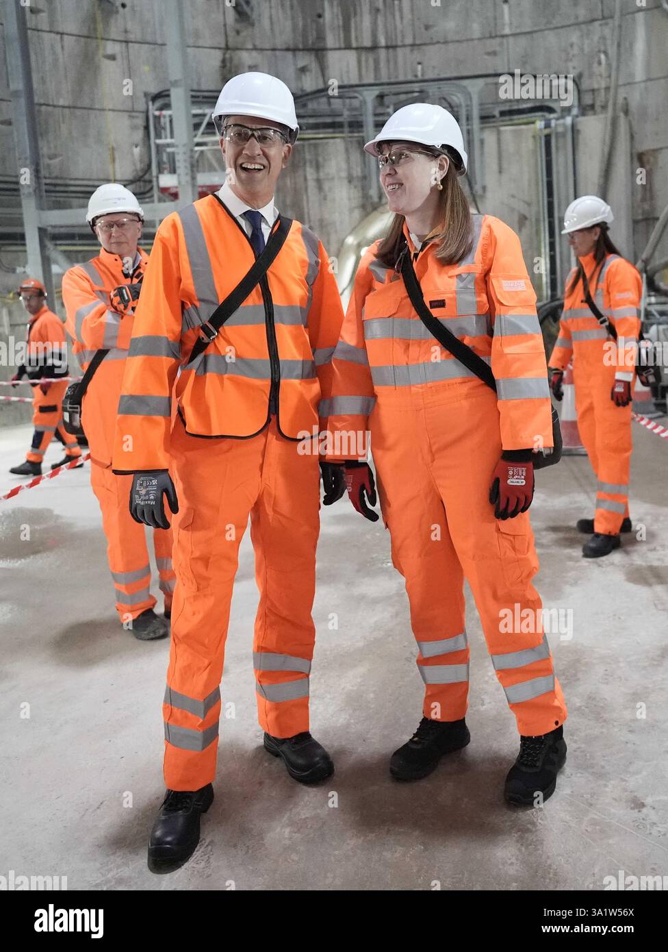 Energy Security and Net Zero Secretary Ed Miliband and Deputy Prime ...
