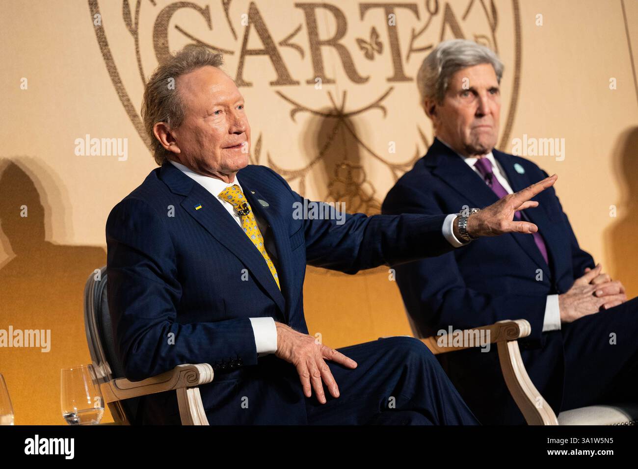 EDITORIAL USE ONLY Andrew Forrest, Executive Chairman, Fortescue and ...