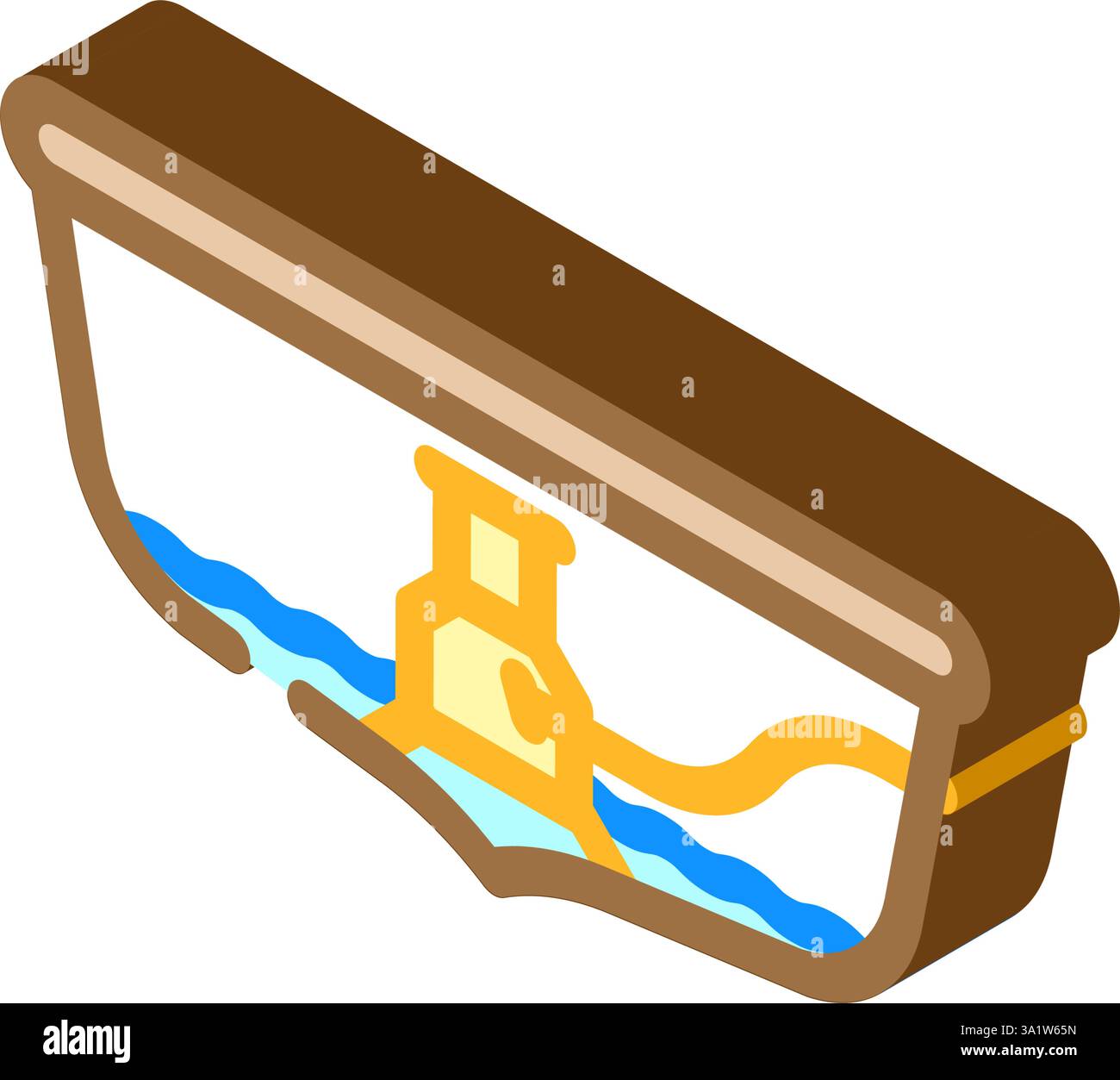 bilge pump water trip tourism isometric icon vector illustration Stock ...