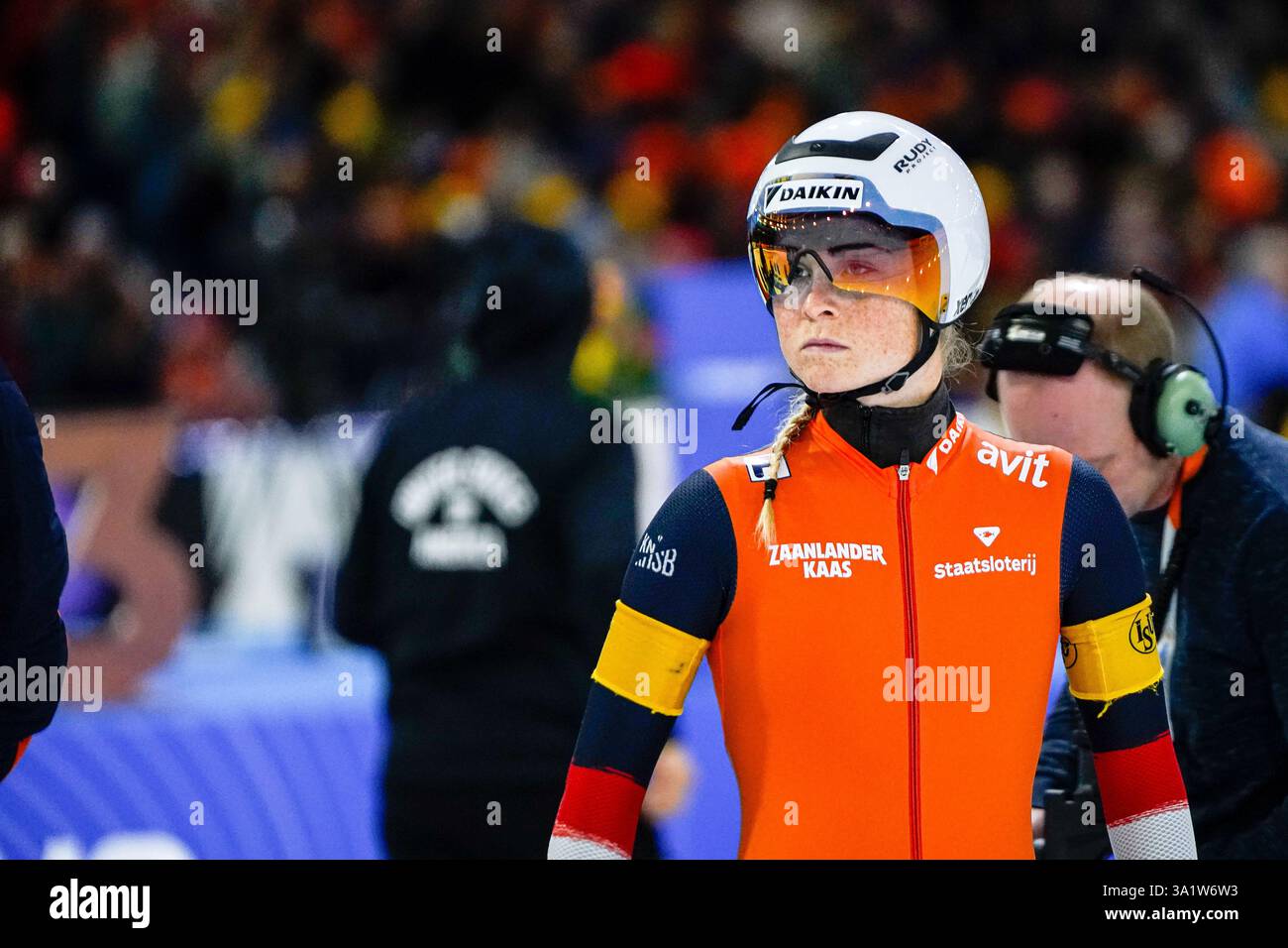 Heerenveen, Netherlands. 02nd Mar, 2025. HEERENVEEN, NETHERLANDS ...
