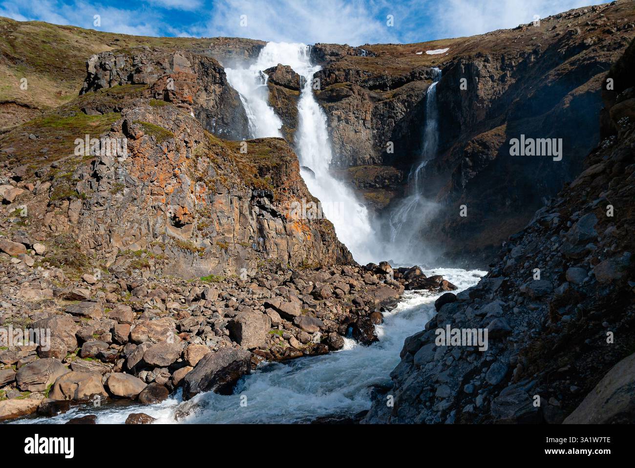 Waterfall cascade hot water water hi-res stock photography and images ...