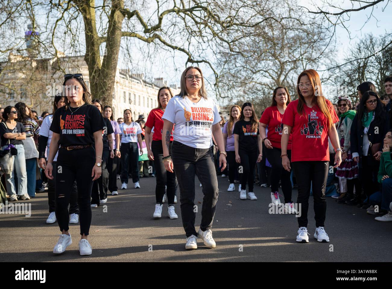 Filipino care workers dance, International Women's Day Independent ...