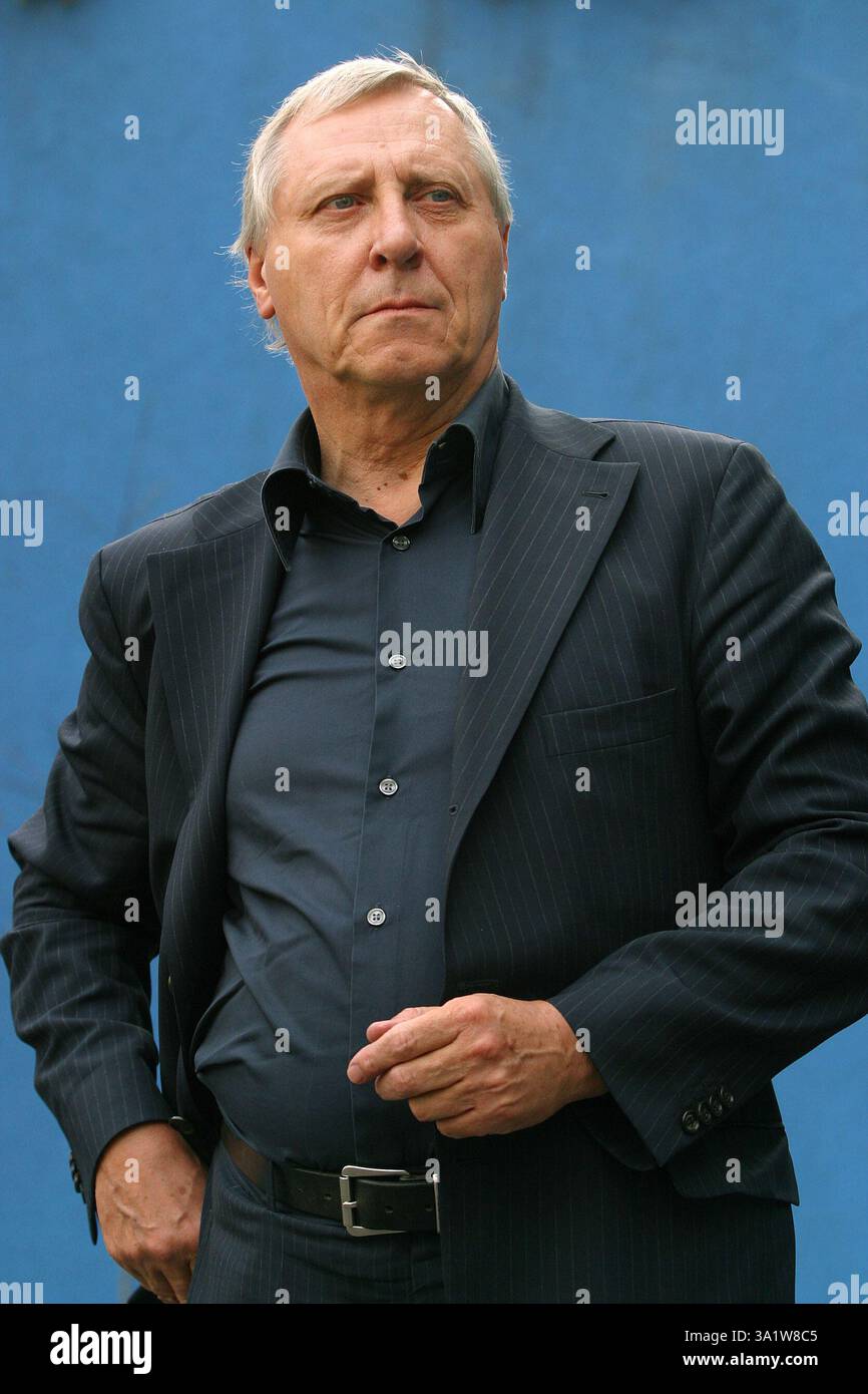 British director Peter Greenaway, pictured before the gala screening of ...