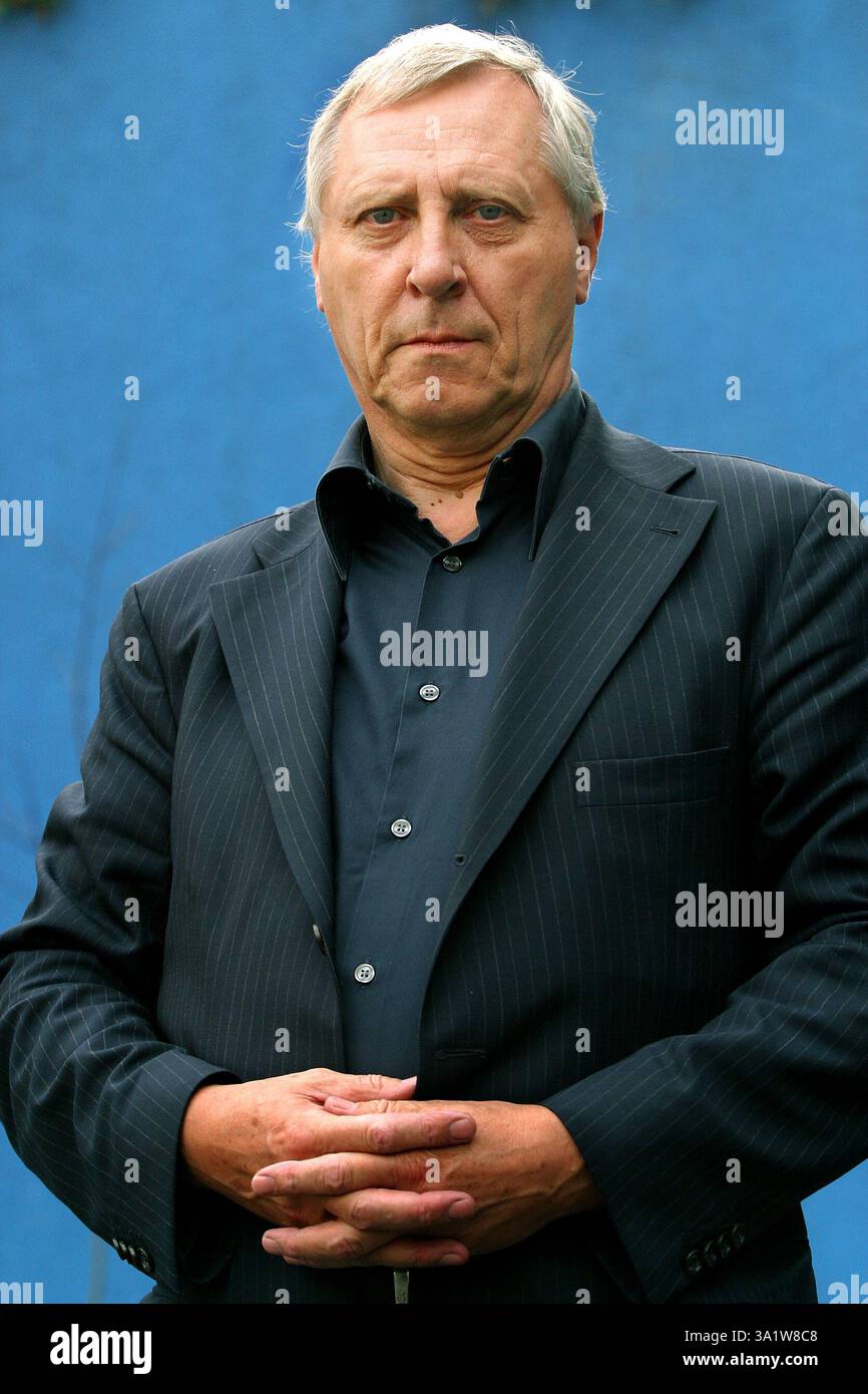 British director Peter Greenaway, pictured before the gala screening of ...