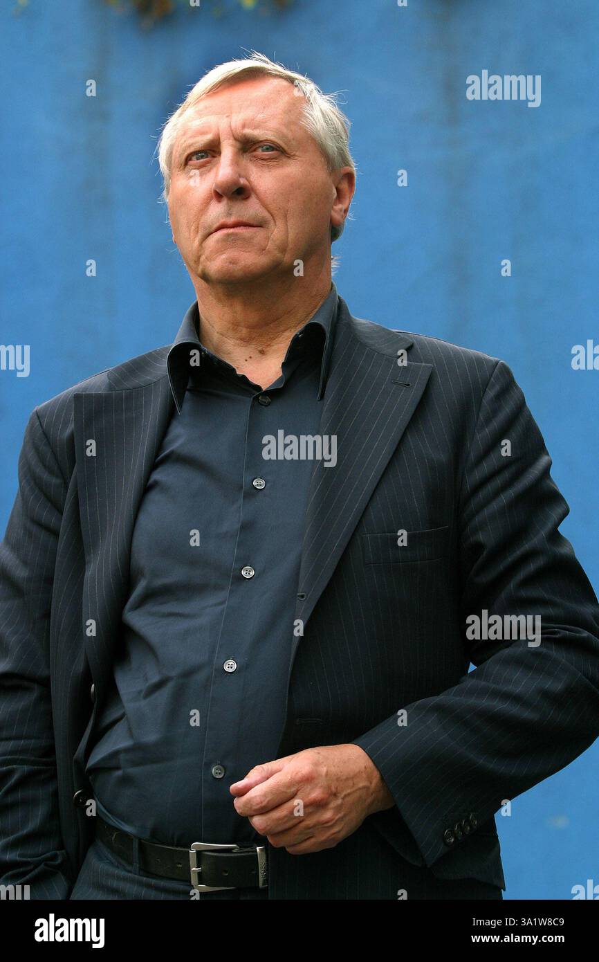 British director Peter Greenaway, pictured before the gala screening of ...