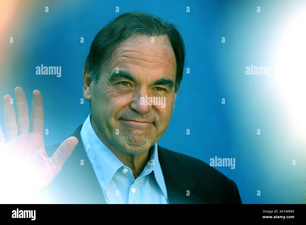 Legendary Hollywood director Oliver Stone pictured in Edinburgh before ...