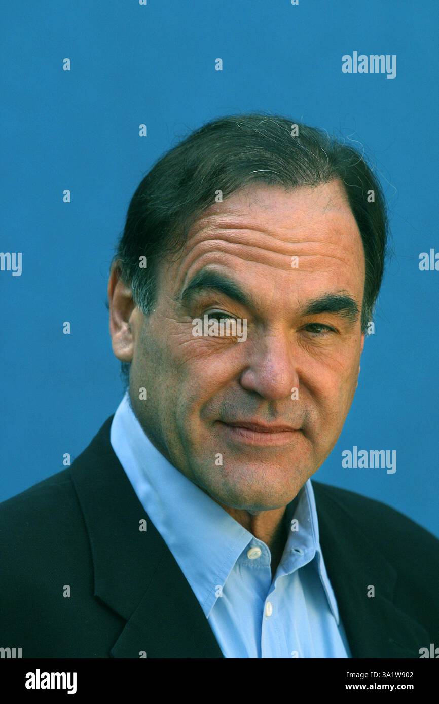Legendary Hollywood director Oliver Stone pictured in Edinburgh before ...