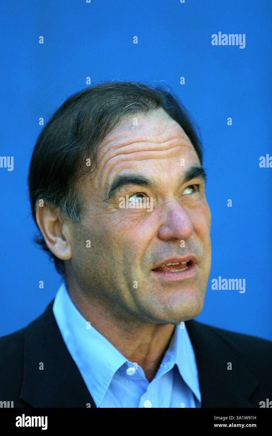 Legendary Hollywood director Oliver Stone pictured in Edinburgh before ...