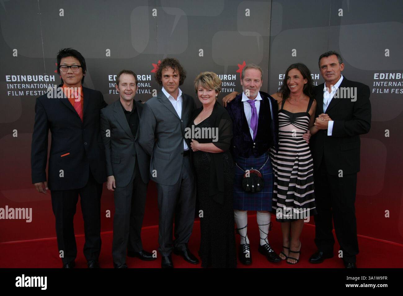 The director and cast of On A Clear Day at Cineworld before its UK ...