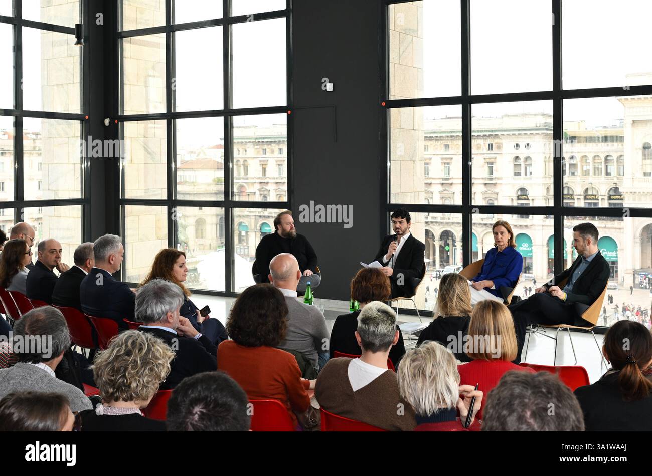 Milan, Italy Milan Art Week 2025 institutional presentation conference ...