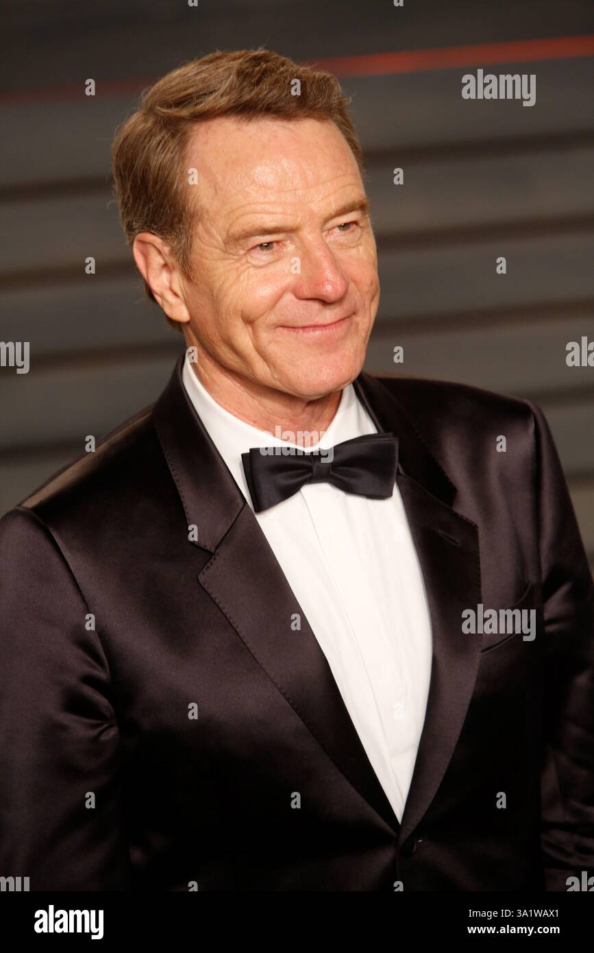 Actor Bryan Cranston attends the Vanity Fair Oscar Party at Wallis ...