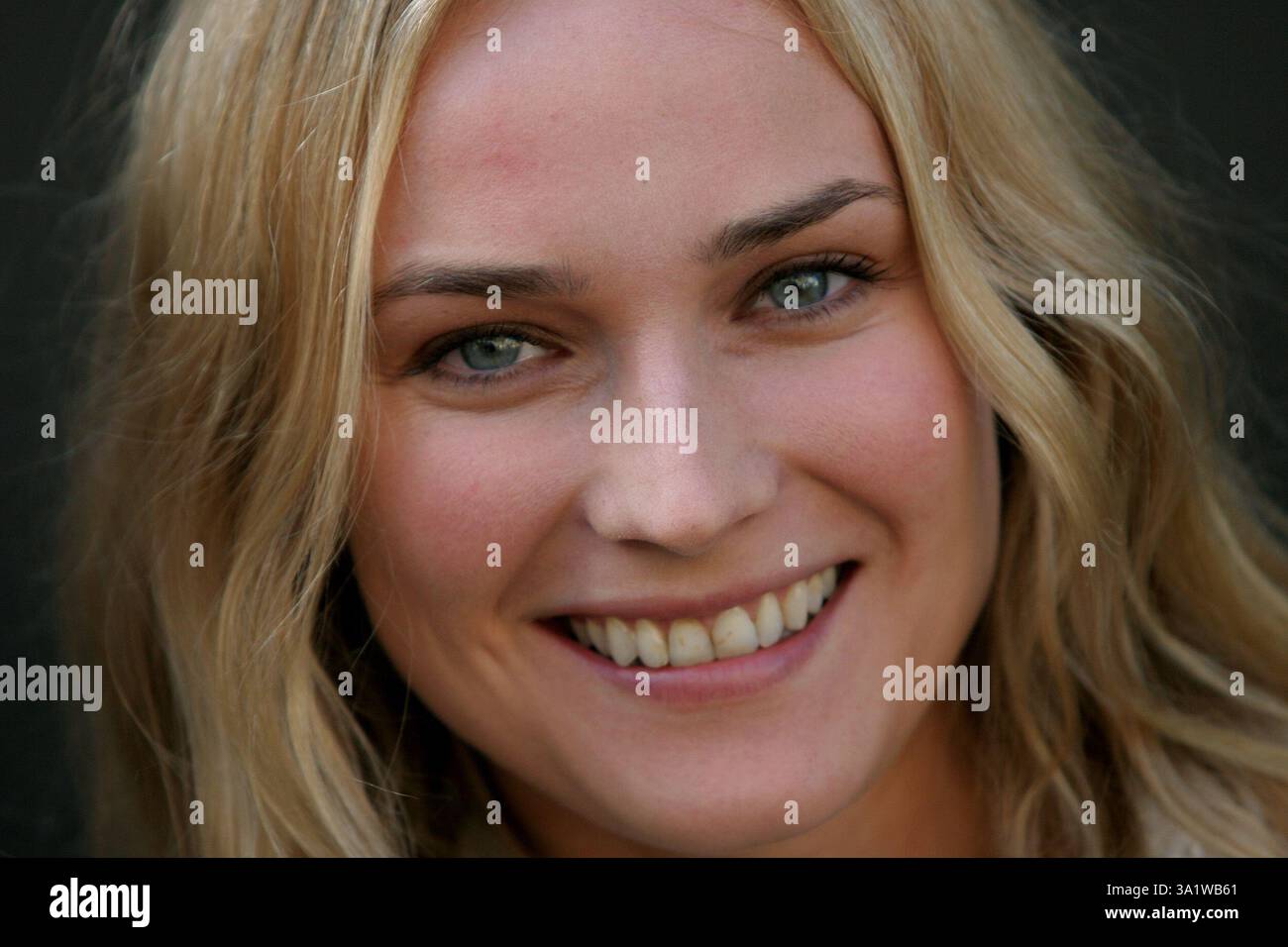 German film star Diane Kruger pictured at a photocall with director ...