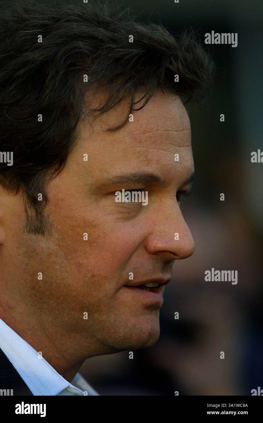 British actor Colin Firth attending the international premiere of his ...