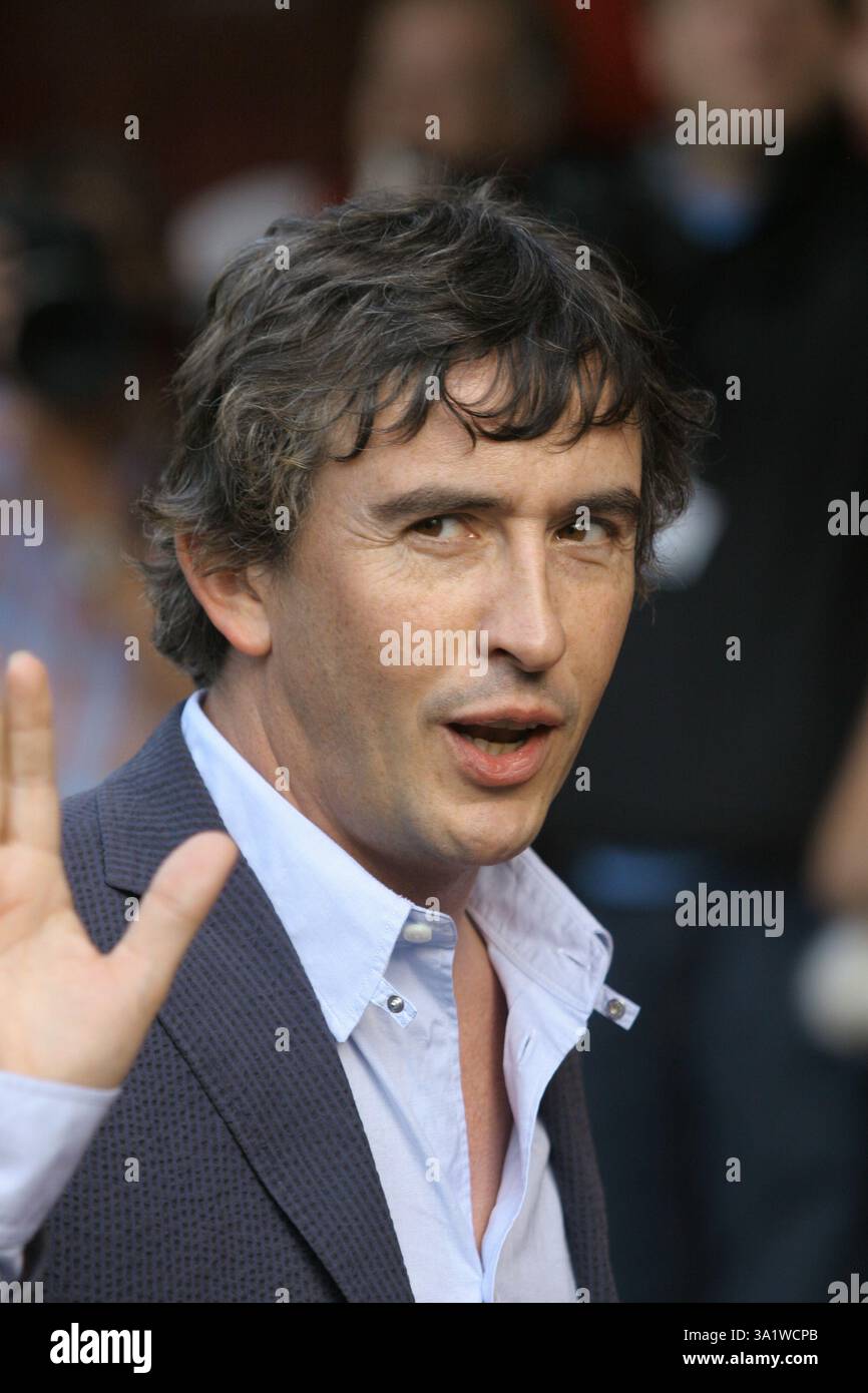 Comedian, actor Steve Coogan arriving at the Dominion Cinema in ...