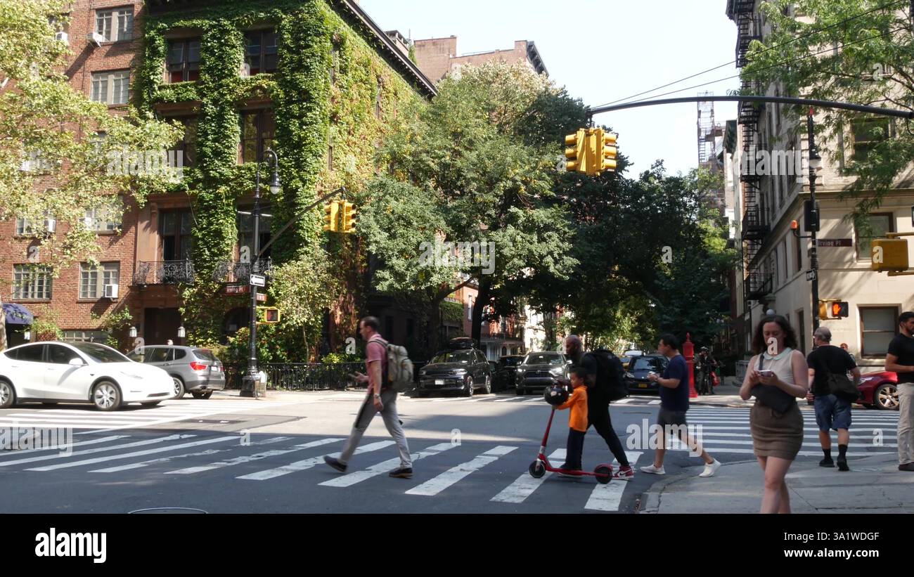 New York City, United States - 6 Sept 2023: Manhattan Midtown Irving ...
