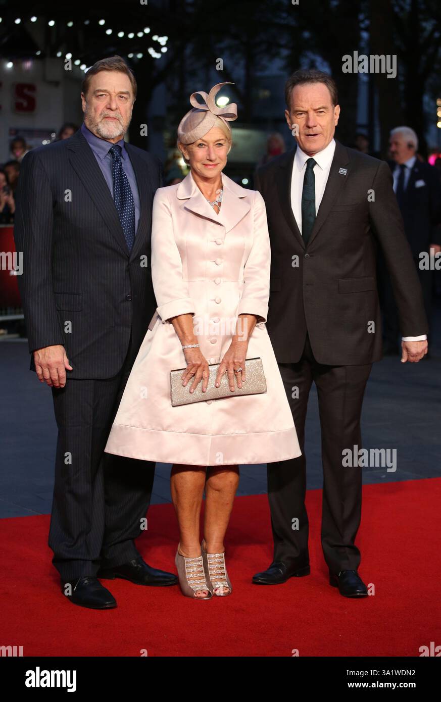 Helen Mirren, Bryan Cranston and John Goodman attend the Trumbo ...