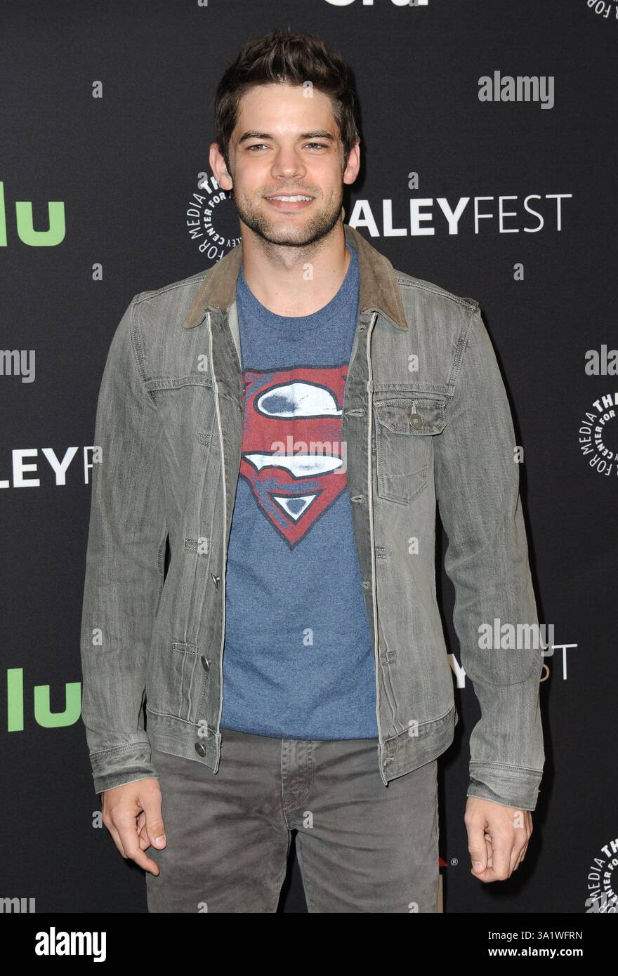 Actor Jeremy Jordan arriving at The Paley Center For Media's 33rd ...