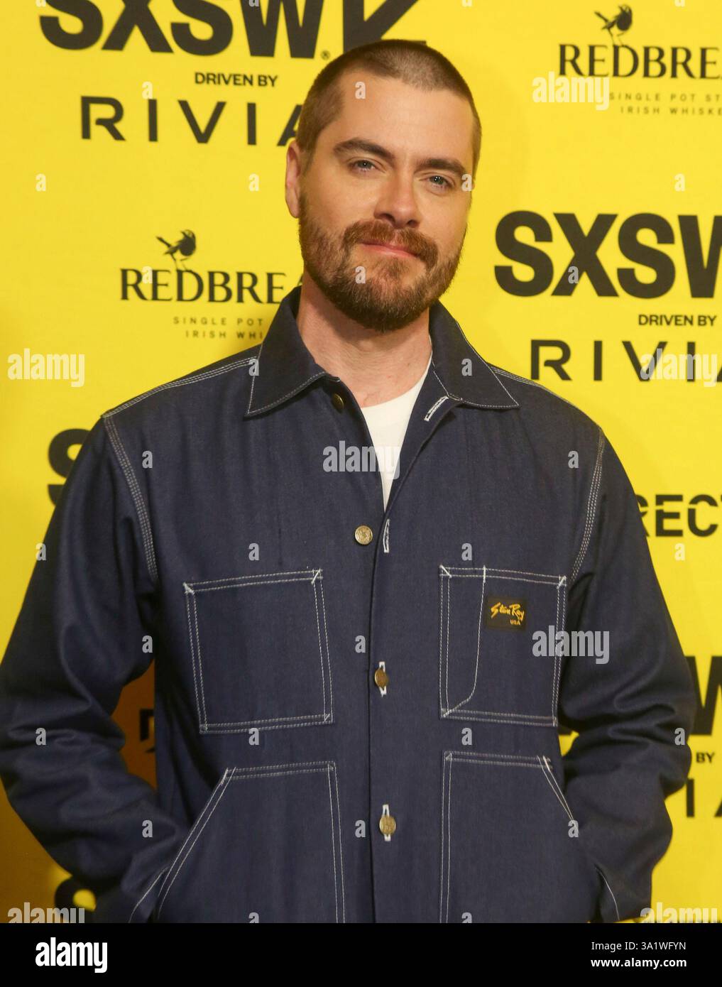 Jeffery Self arrives for the world premiere of "Drop" at the Paramount ...