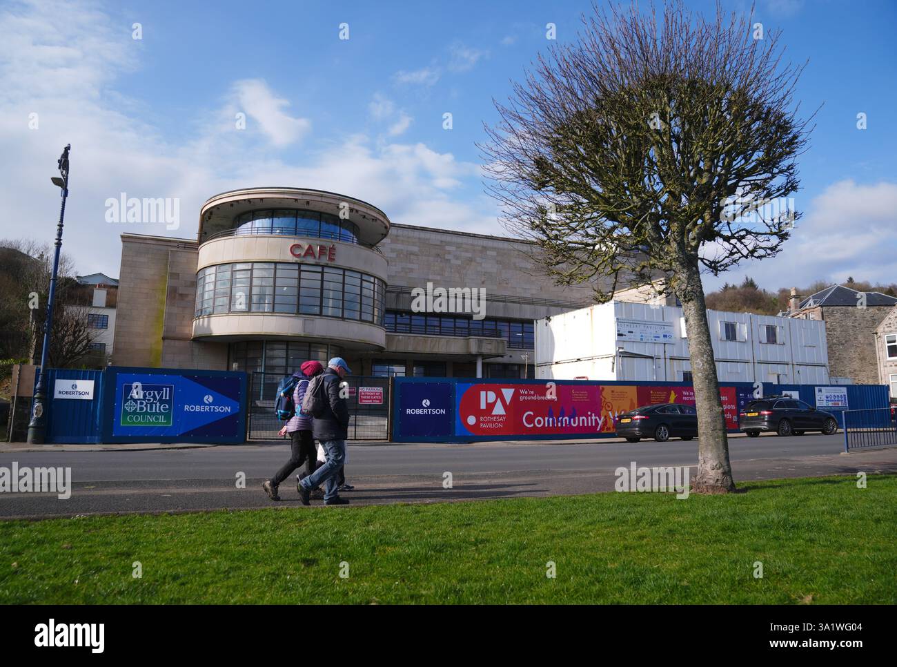 A general view of the Rothesay Pavilion on the Isle of Bute as Deputy ...