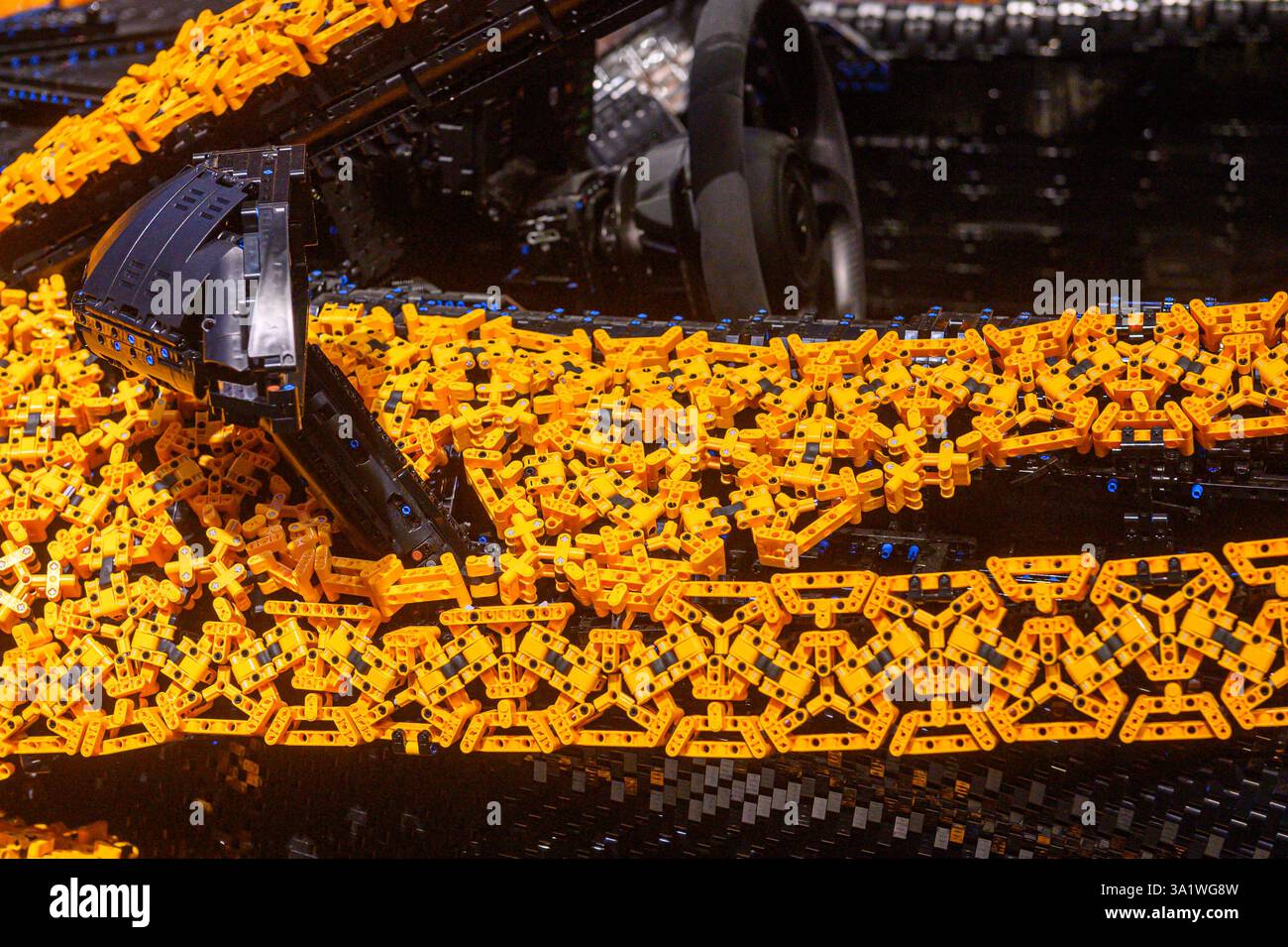 Toronto, ON, Canada - February 14, 2025: LEGO Technic McLaren P1 ...