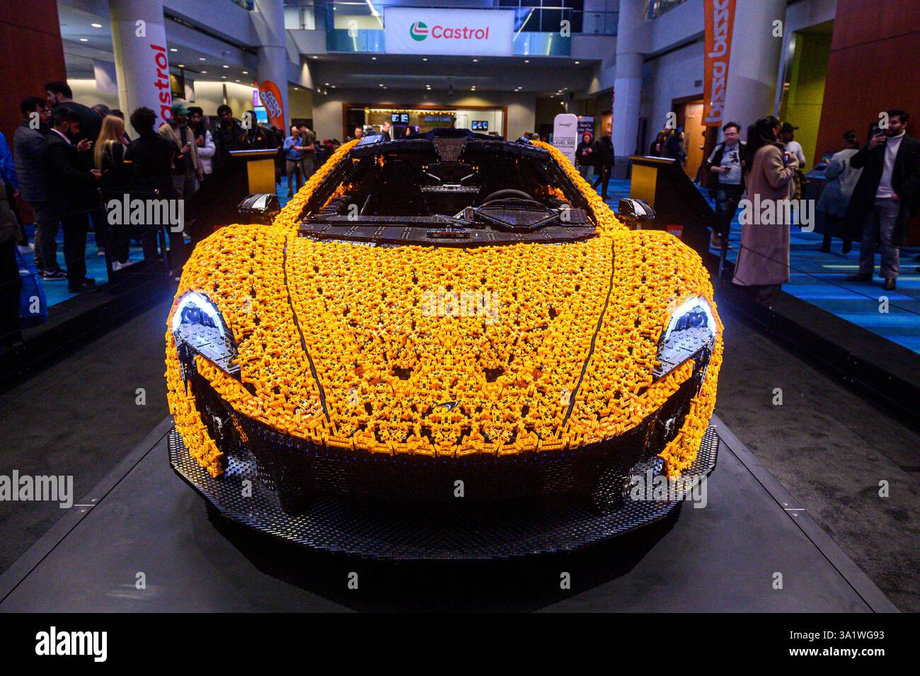 Toronto, ON, Canada - February 14, 2025: LEGO Technic McLaren P1 ...