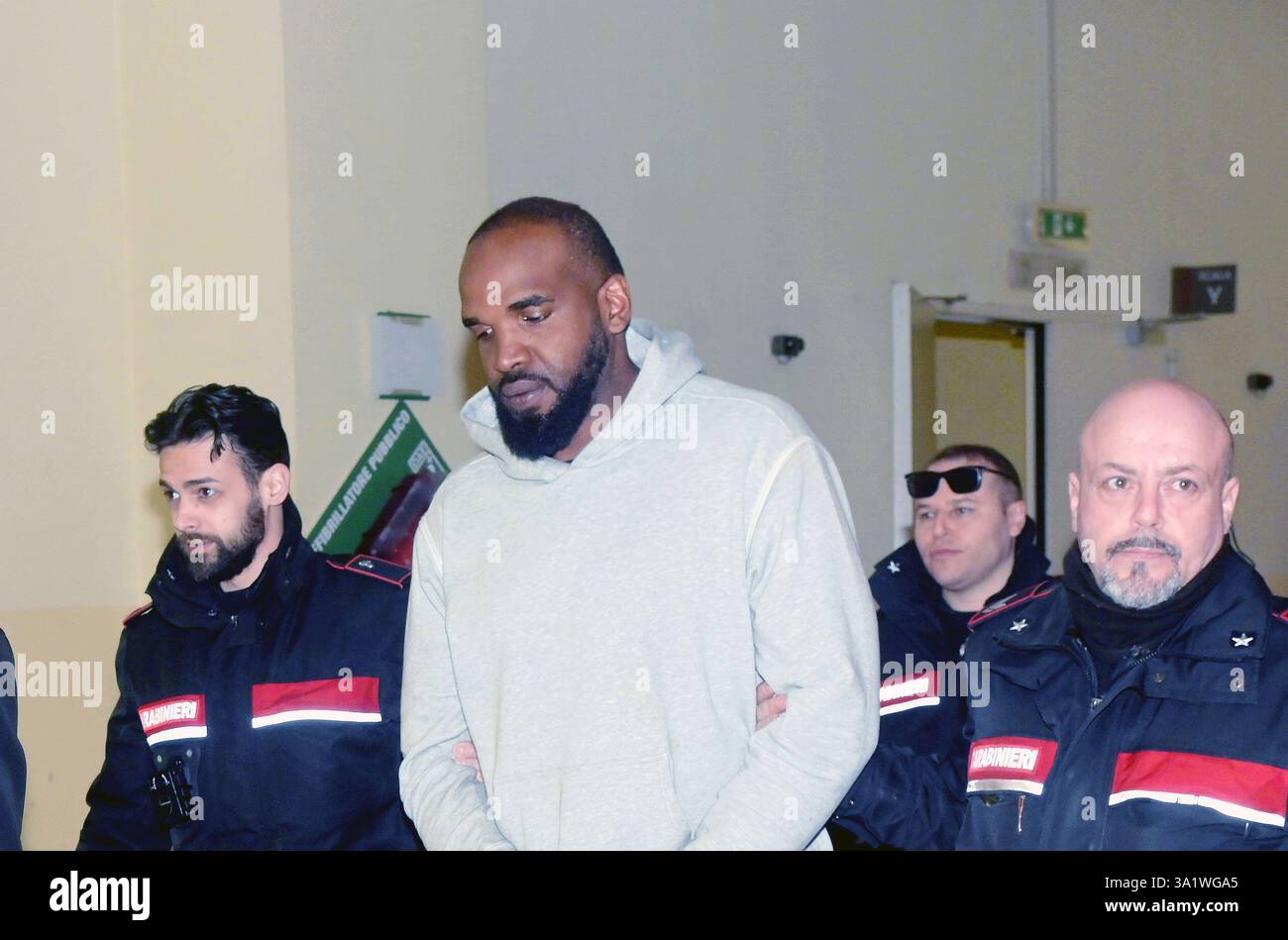 Milan, Court, Direct Trials, Samuels Samardo Antony Trial Stock Photo ...