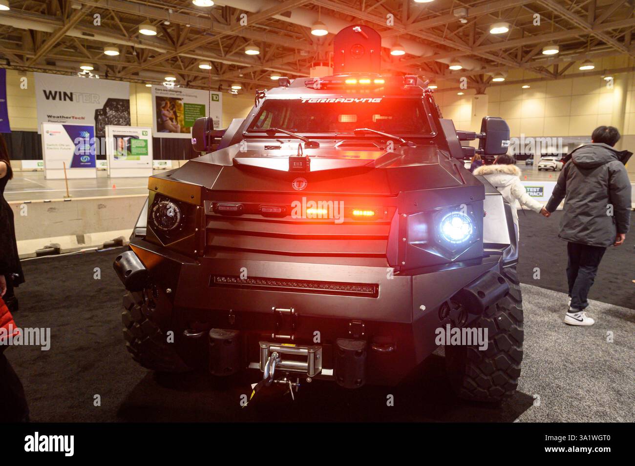 Toronto, ON, Canada - February 14, 2025: Gurkha MPV of Terradyne ...