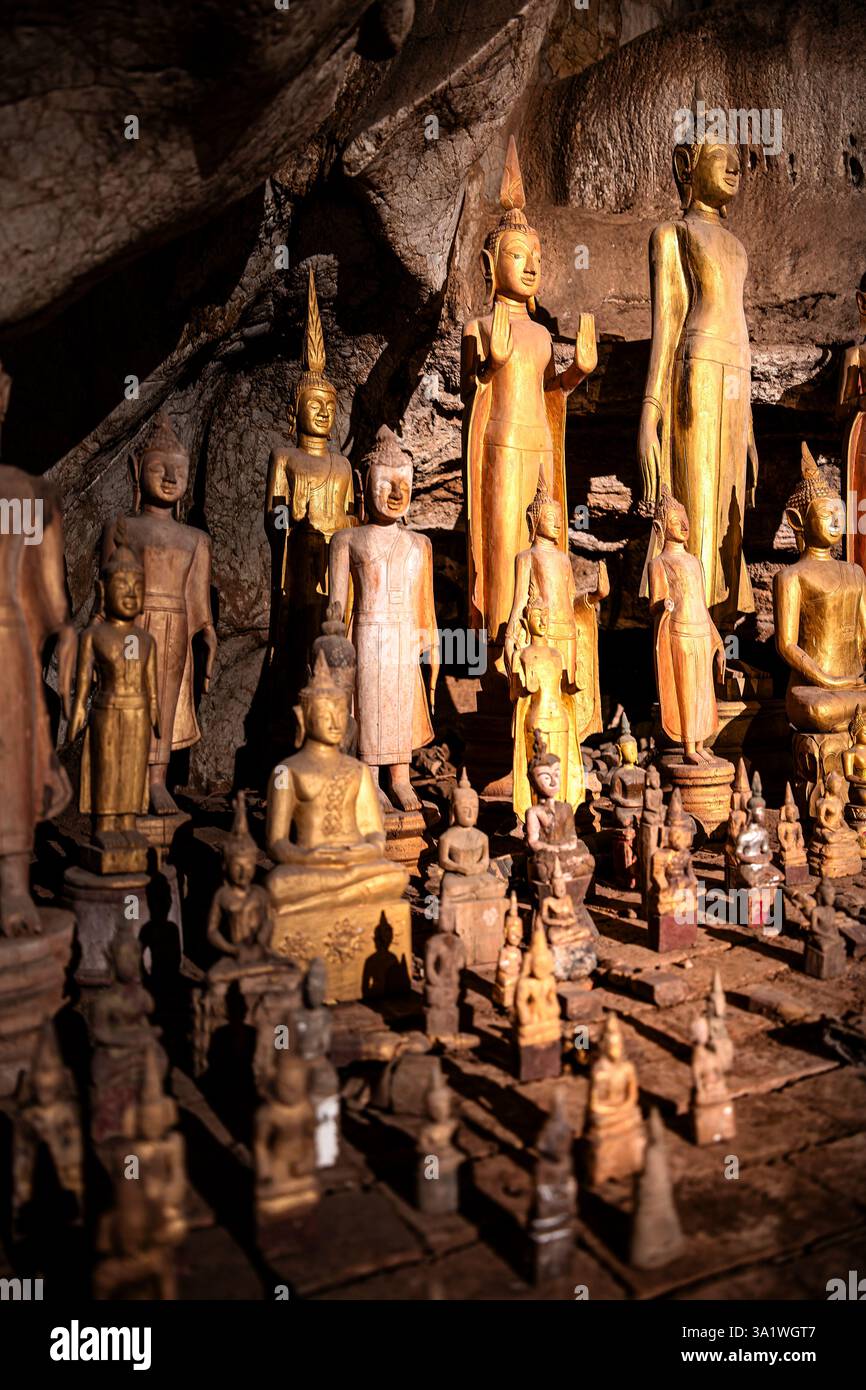 Pak Ou Caves, Laos Stock Photo - Alamy