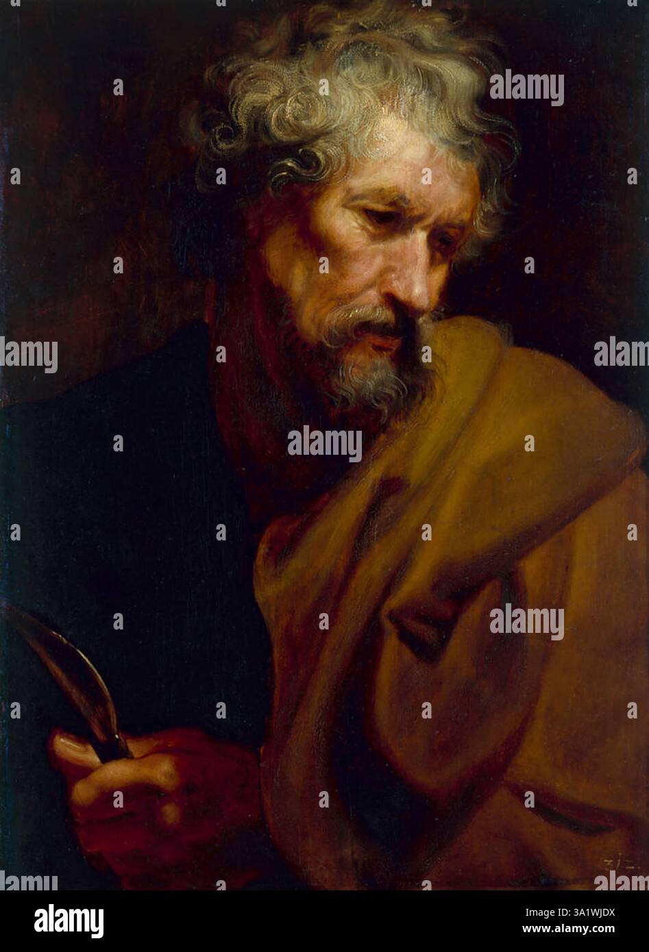 Anthony van Dyck - The Apostle Saint Bartholomew (van Dyck) [Wikidata ...