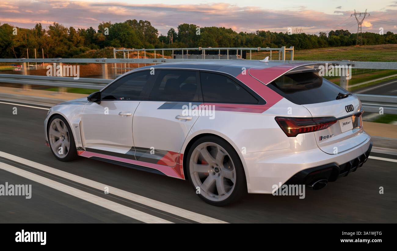 New Audi RS 6 Avant GT - the top variant of the model series Stock ...