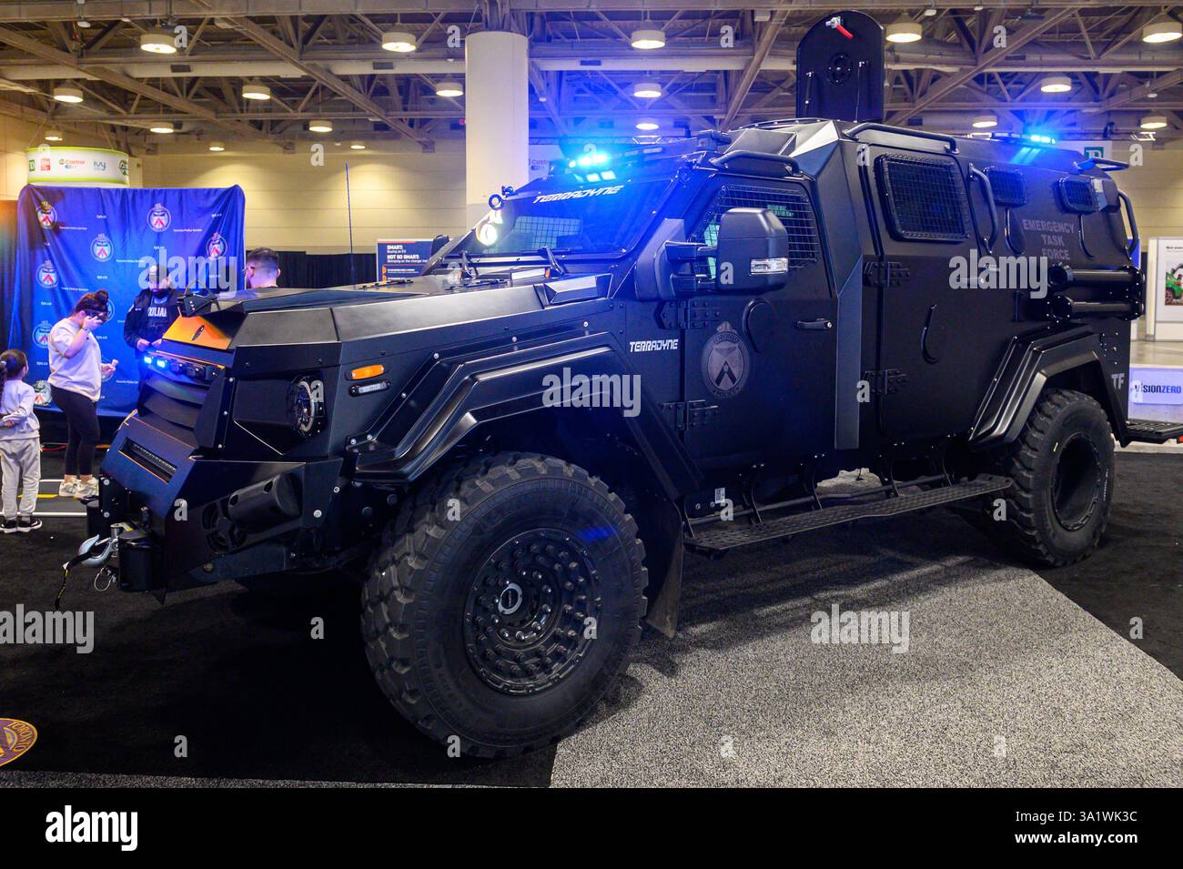 Toronto, ON, Canada - February 14, 2025: Gurkha MPV of Terradyne ...