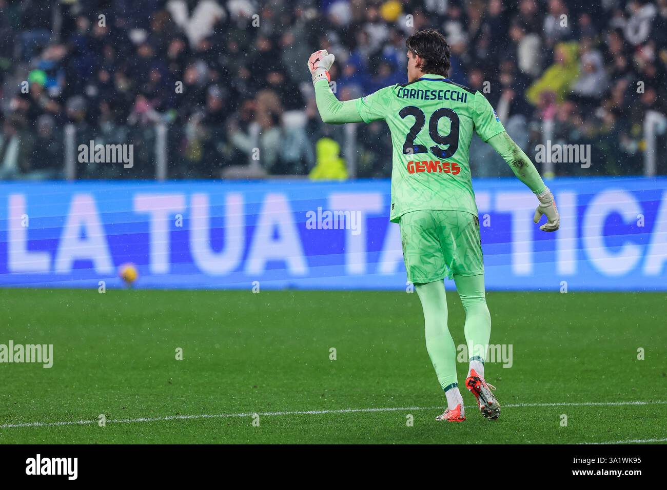 Turin, Italy. 09th Mar, 2025. Marco Carnesecchi of Atalanta BC ...