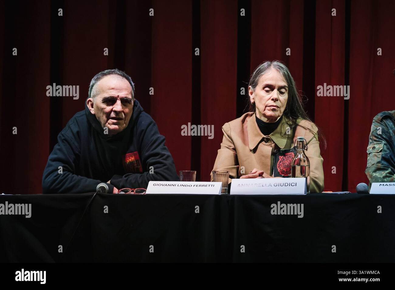 Milan, The press conference of CCCP – Fedeli alla linea for the ...