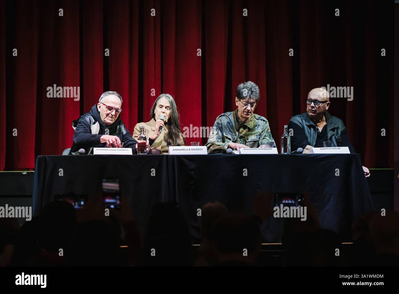 Milan, The press conference of CCCP – Fedeli alla linea for the ...