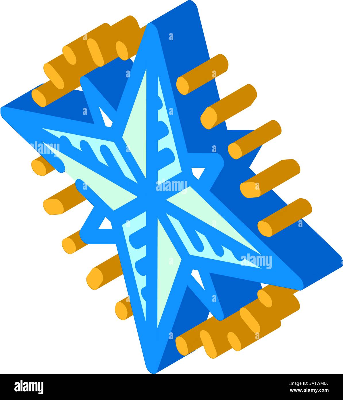 compass rose geographical discoveries isometric icon vector ...