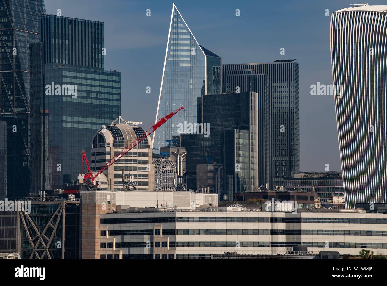 City of London Panorama March 2025 L-R buildings as of March 2025:, St ...